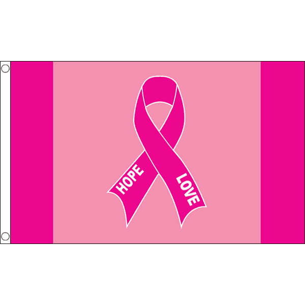 Pink Ribbon Flag | The Flag Wholesaler