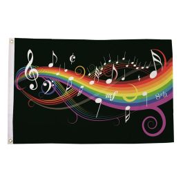 Musical Notes Flag | The Flag Wholesaler